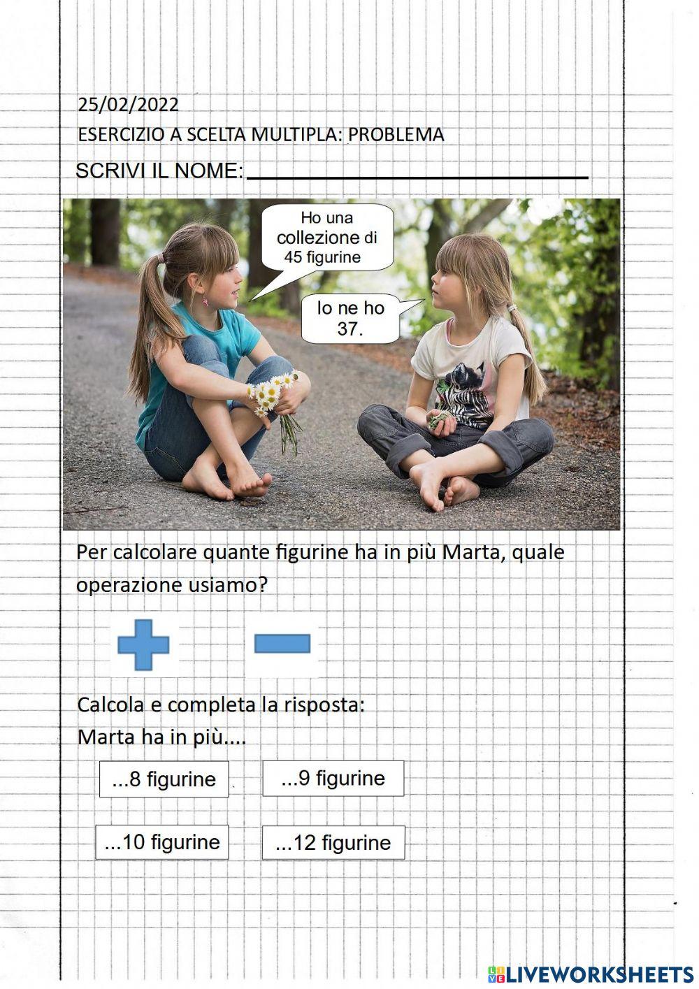 Problema matema… | Free Interactive Worksheets | 1931897