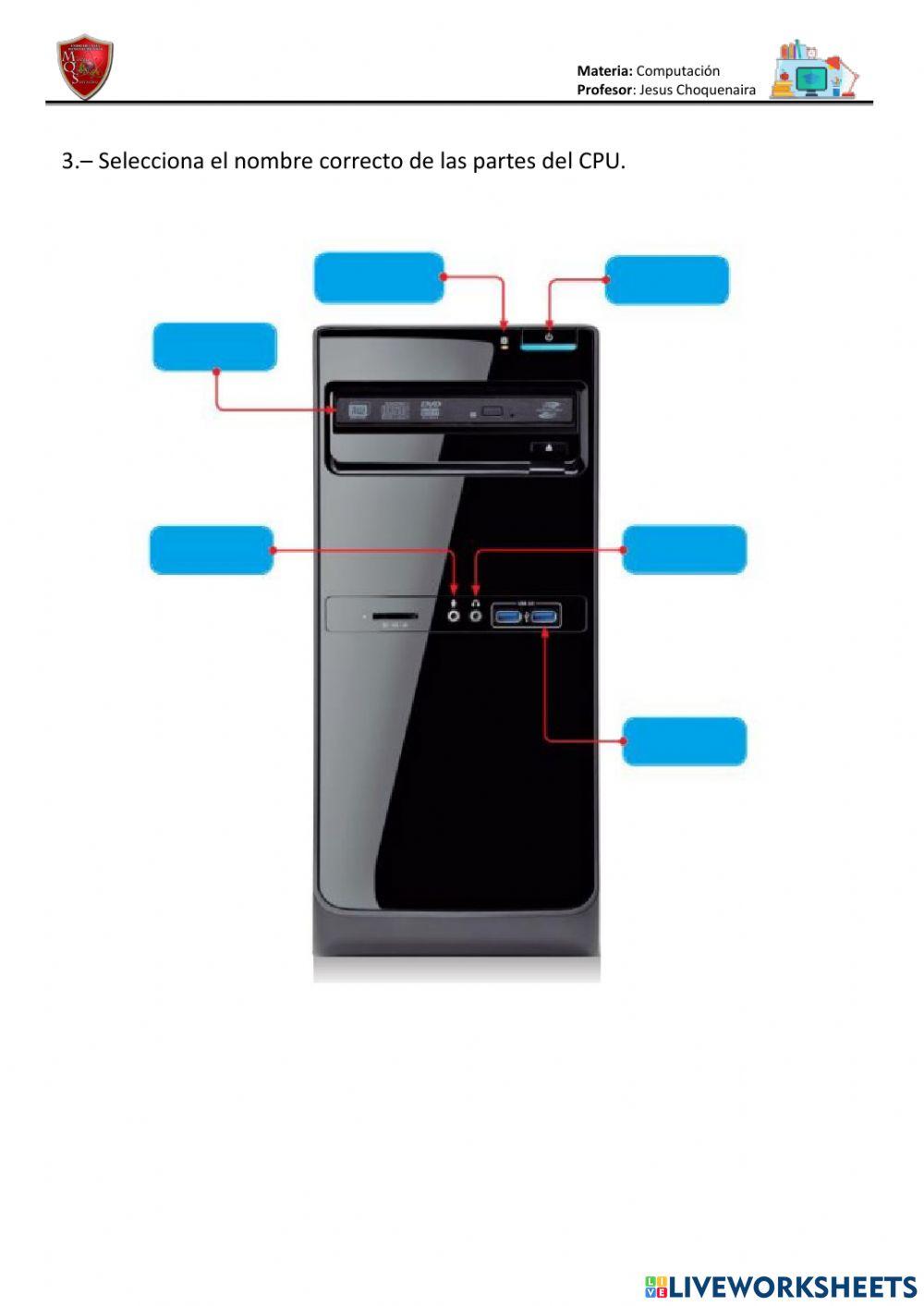 El CPU 1932282 | jesus choquenaira | Live Worksheets