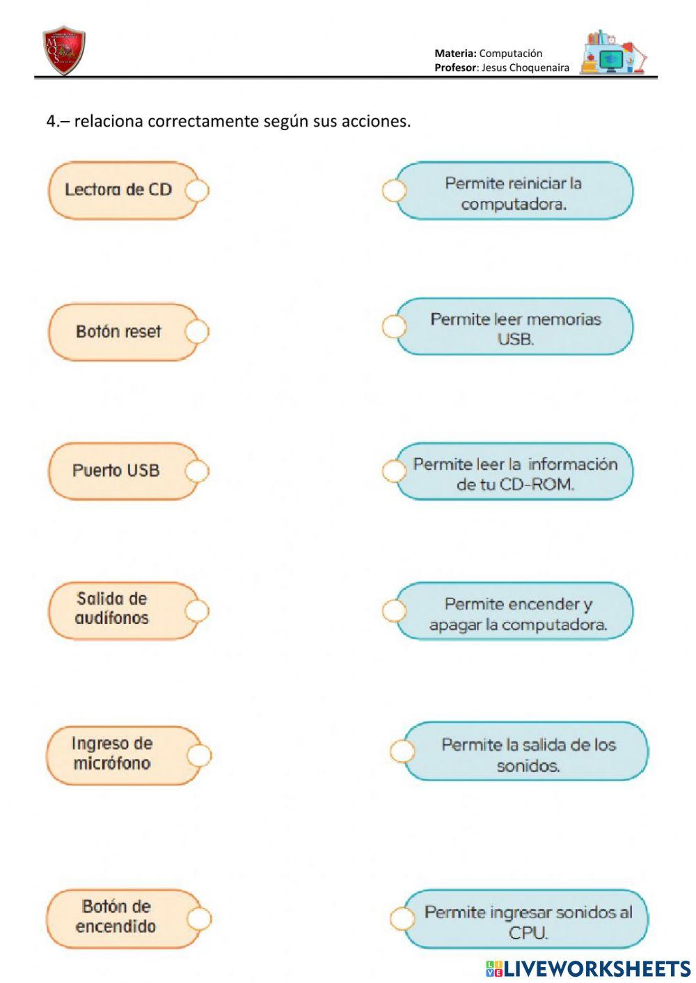 El CPU 1932282 | jesus choquenaira | Live Worksheets
