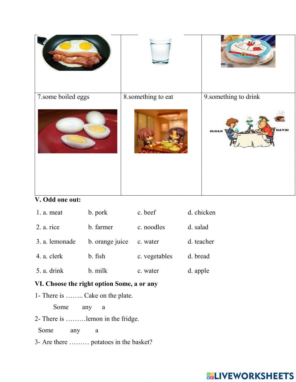 Grade 4 worksheet for 4 | Live Worksheets