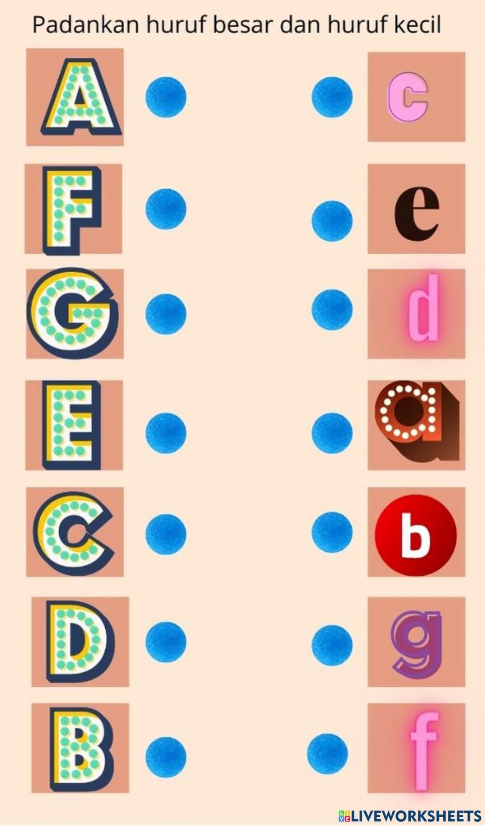 1934415 | Padankan huruf besar dan kecil | atiqahfarina