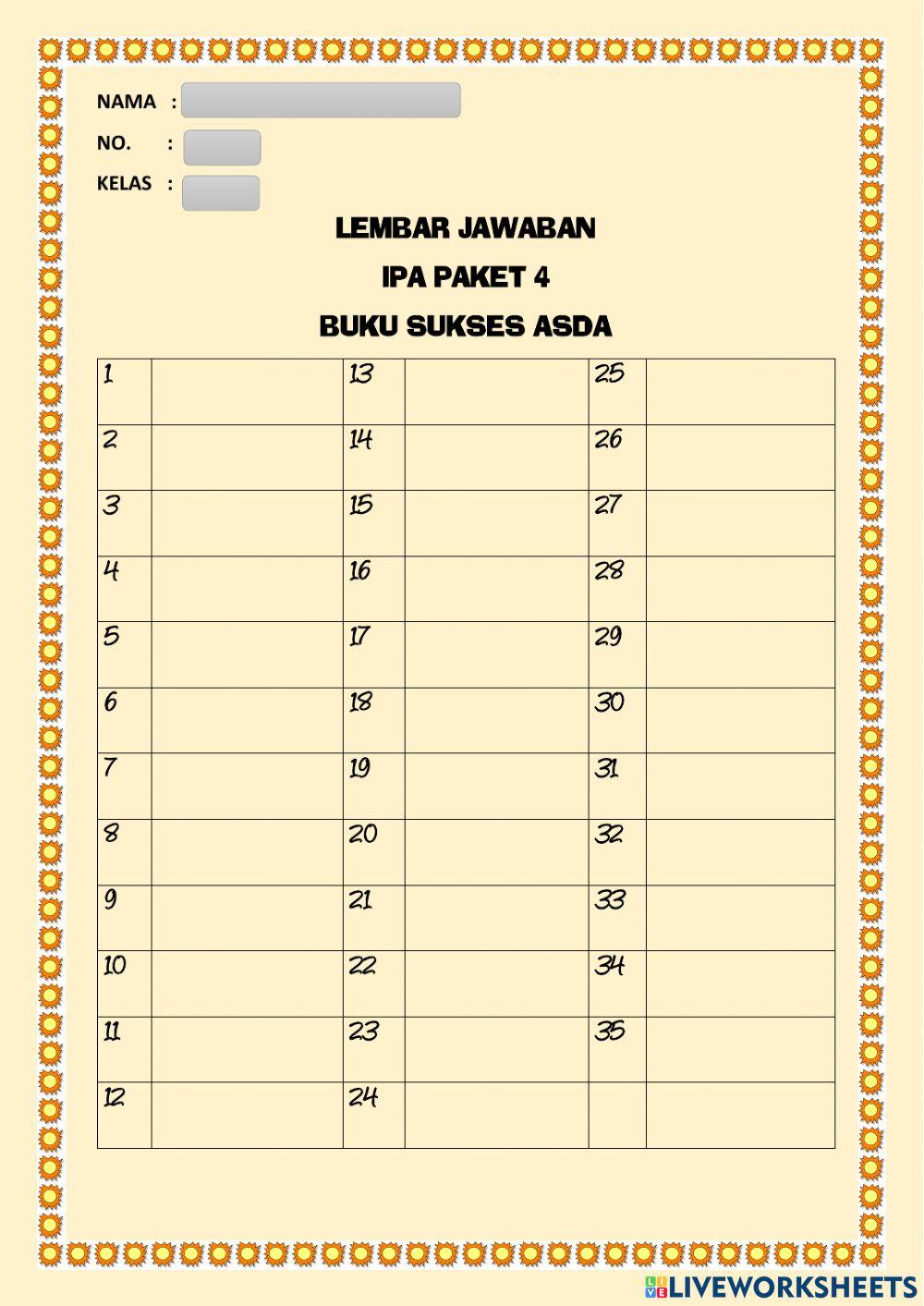 Lj ipa 4 asda worksheet | Live Worksheets