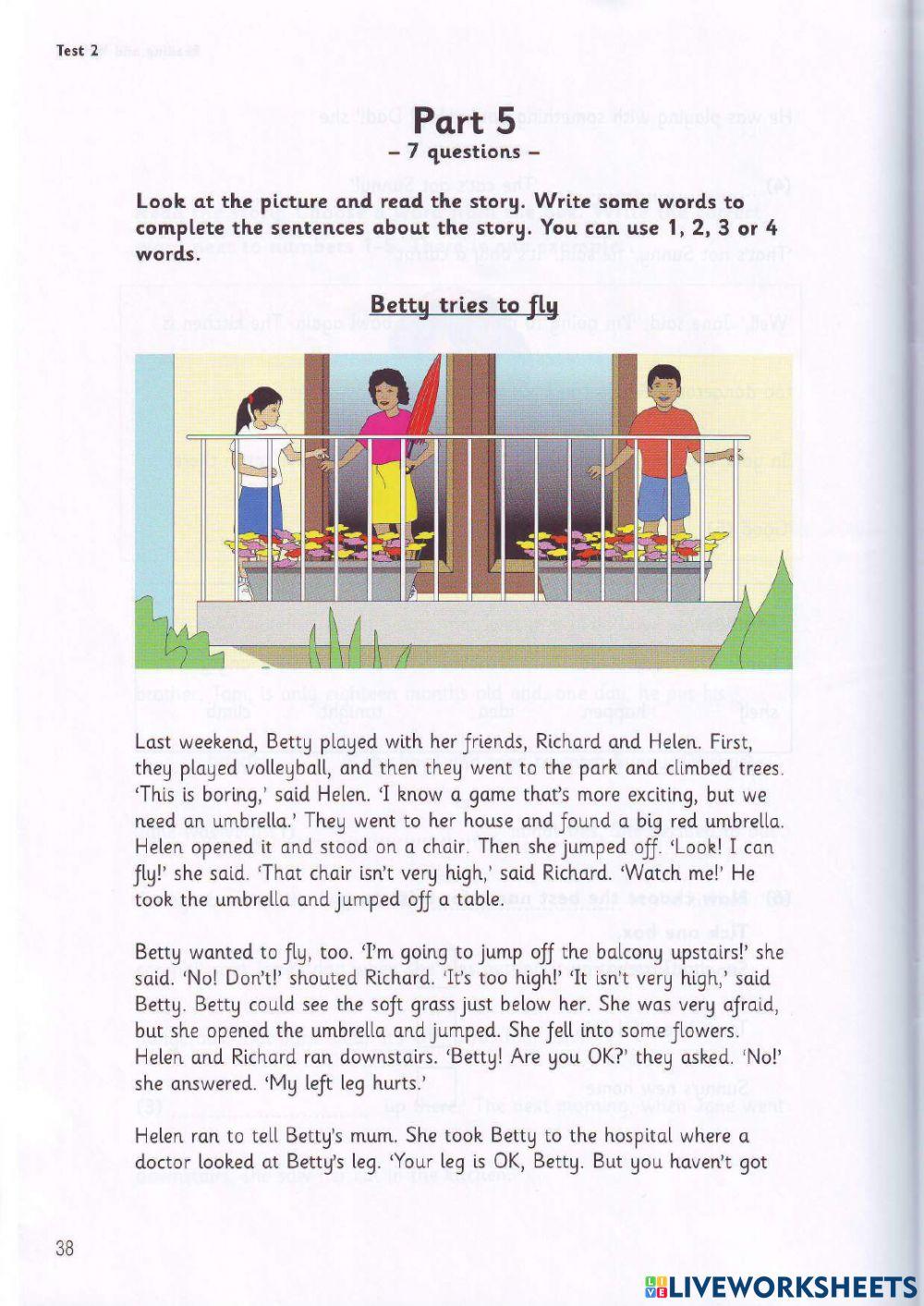 FLYERS 3 TEST 2 PART 5-7 3996148 | annnguyen3142 | Live