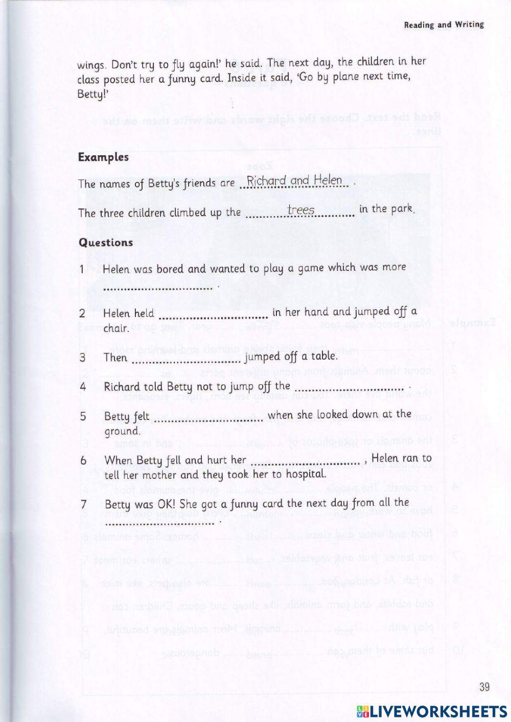 FLYERS 3 TEST 2 PART 5-7 3996148 | annnguyen3142 | Live