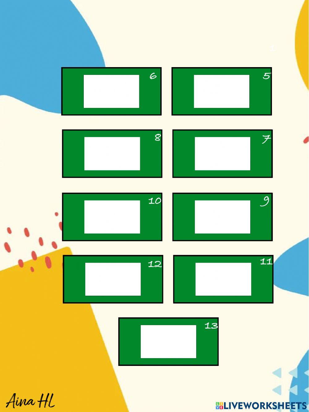 Rukun sembahyang | Live Worksheets