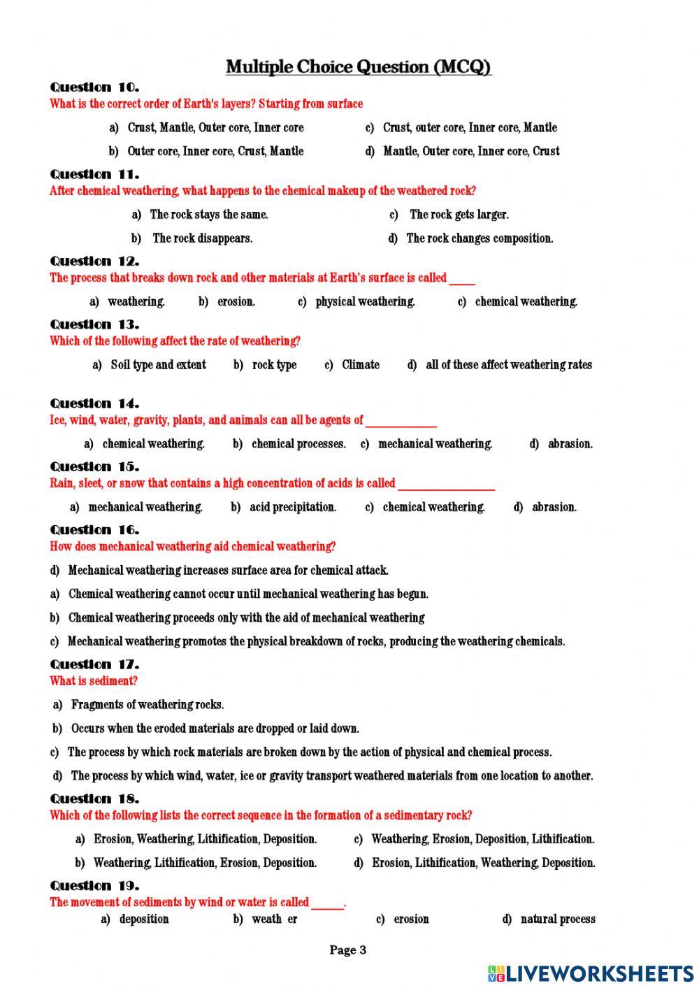 Re- Exam Of M2 online exercise for | Live Worksheets