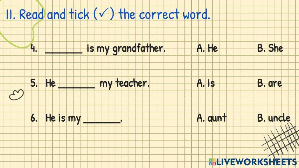 Homework-2nk-Lesson 13 worksheet | Live Worksheets