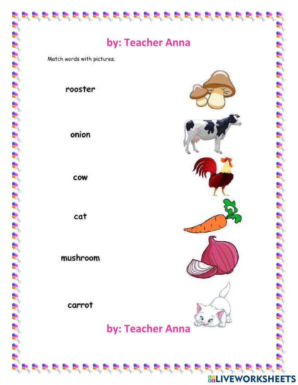 Nouns online exercise for Primary Level | Live Worksheets