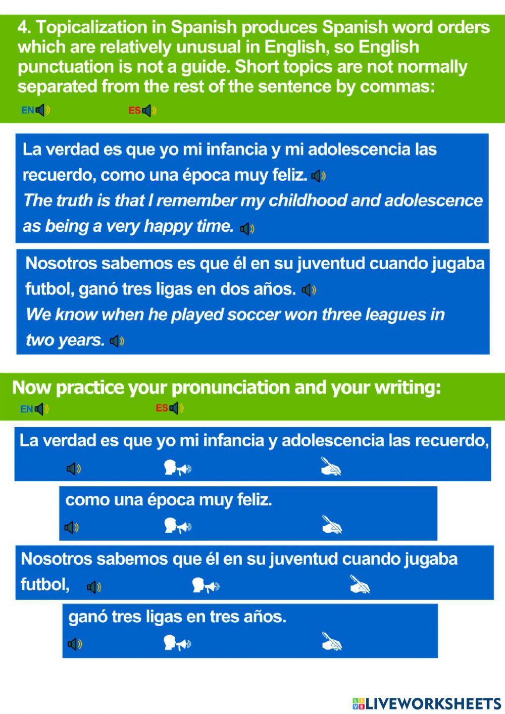 Punctuation online exercise for All grades | Live Worksheets