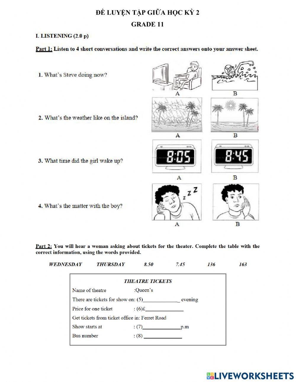 G11-2ndMTT worksheet | Live Worksheets