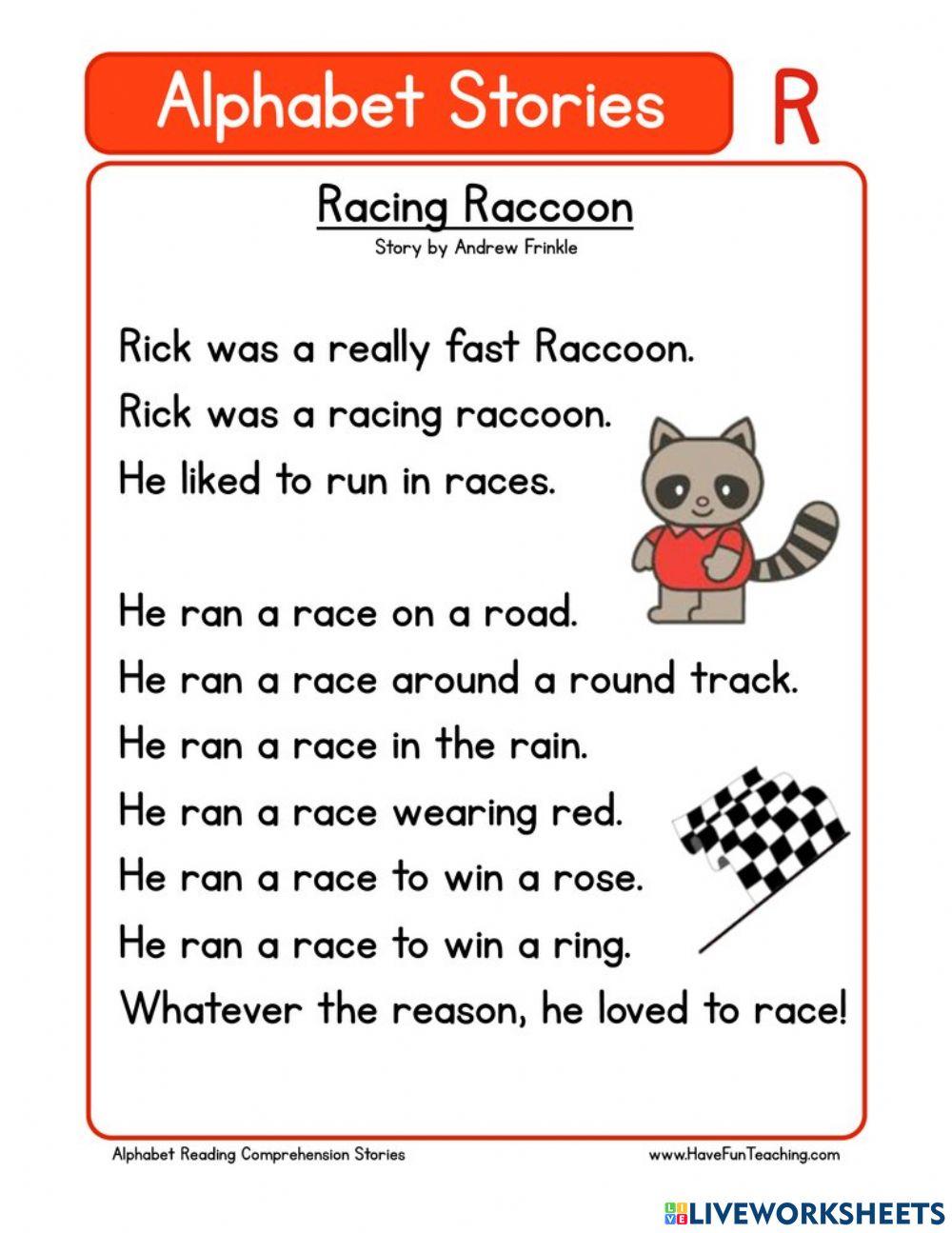 Letter Rr free online activity | Live Worksheets