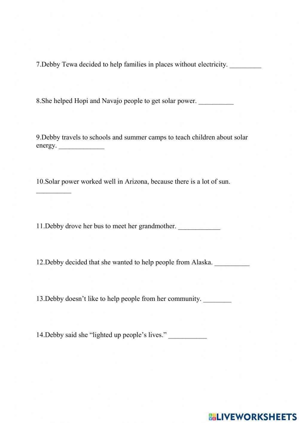 Reading III PARTIAL online exercise for | Live Worksheets