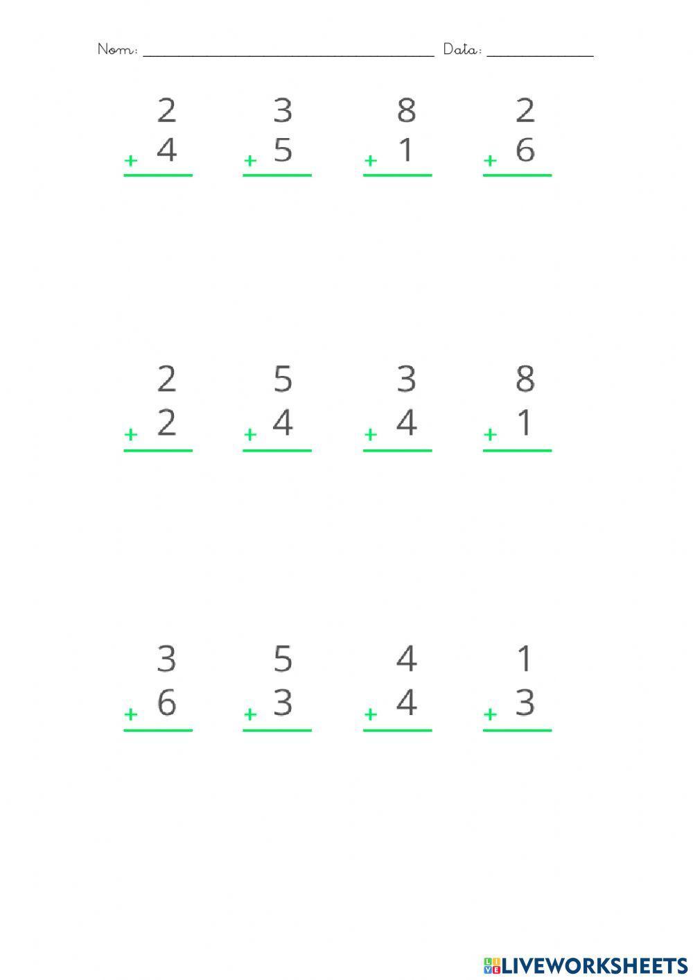 Sumes online pdf worksheet | Live Worksheets