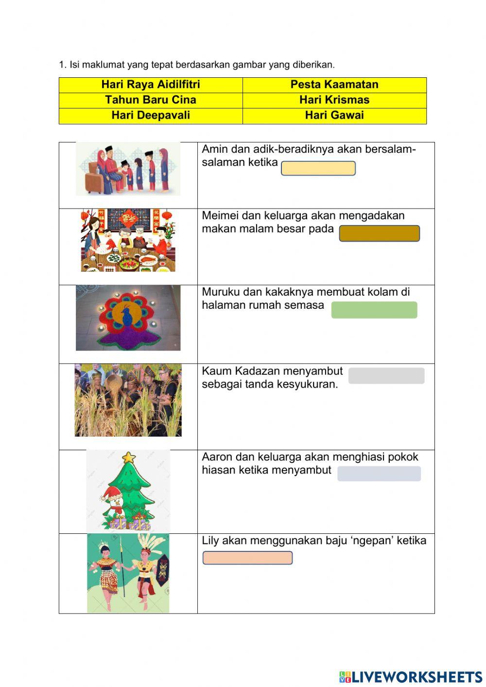 1941151 | Budaya | azyanftr | LiveWorksheets