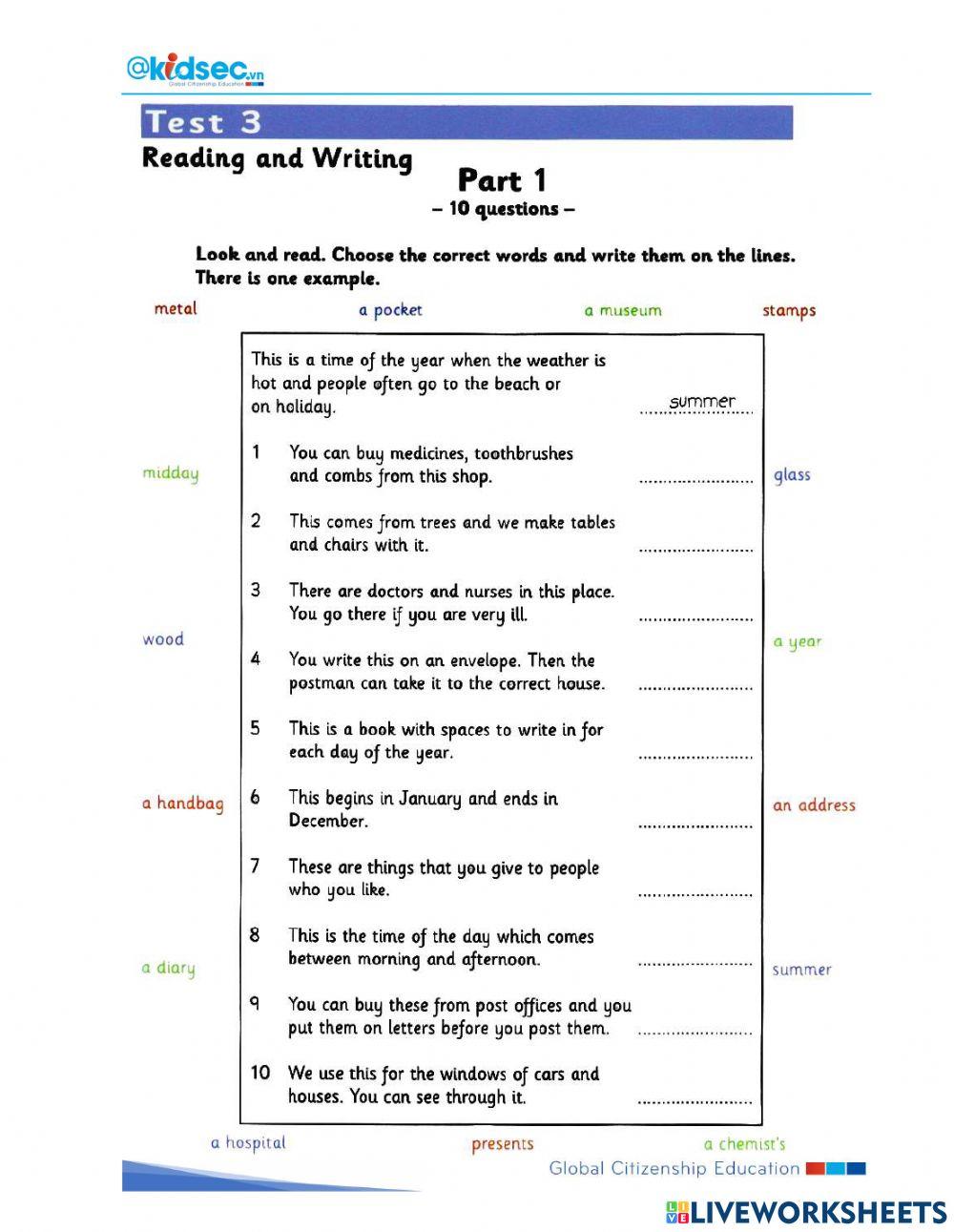 R-W - Flyers 5 - Test 3 - Part 1, 2, 3 2790027