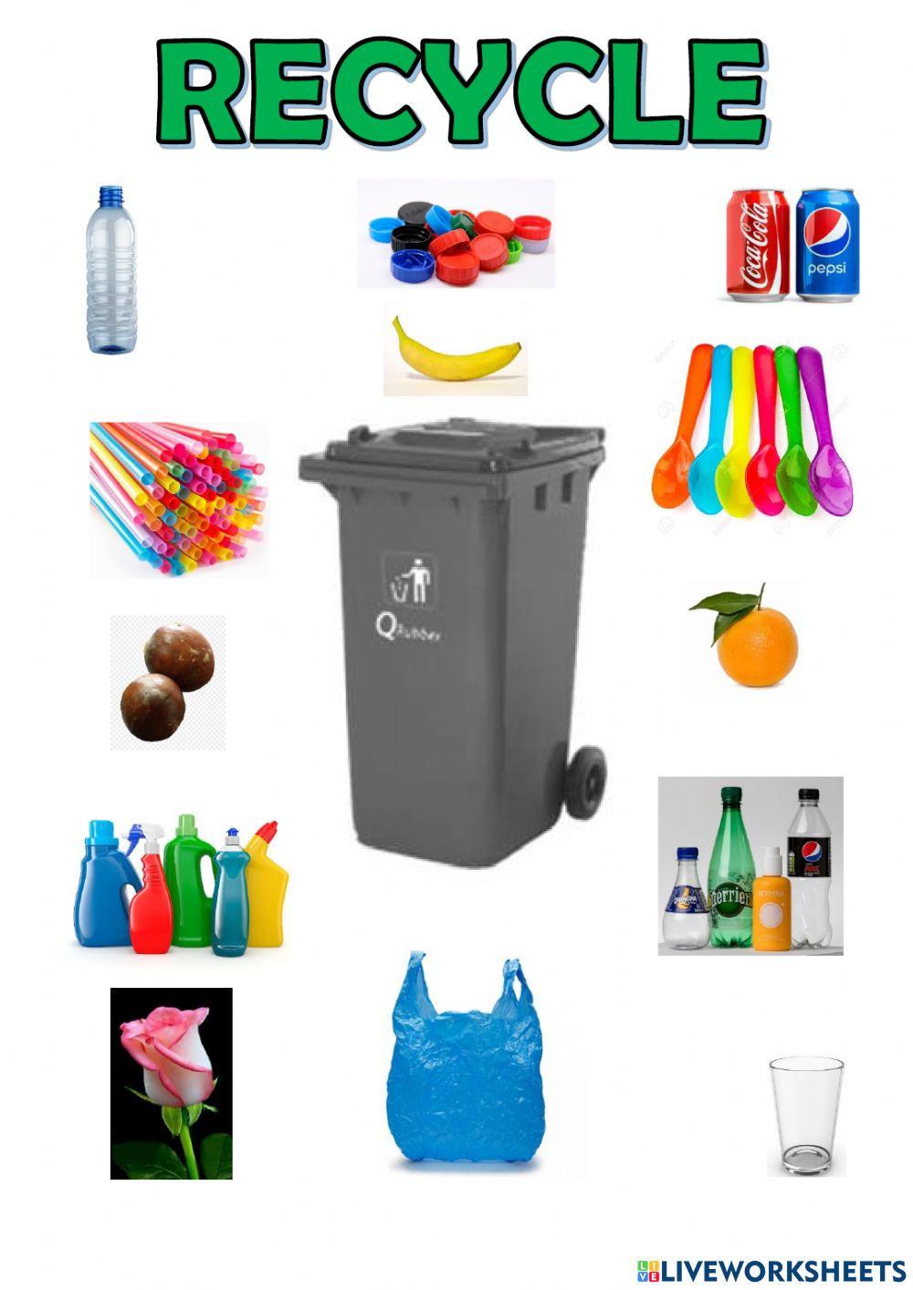 Recycle 1943196 | Marblue21 | Live Worksheets