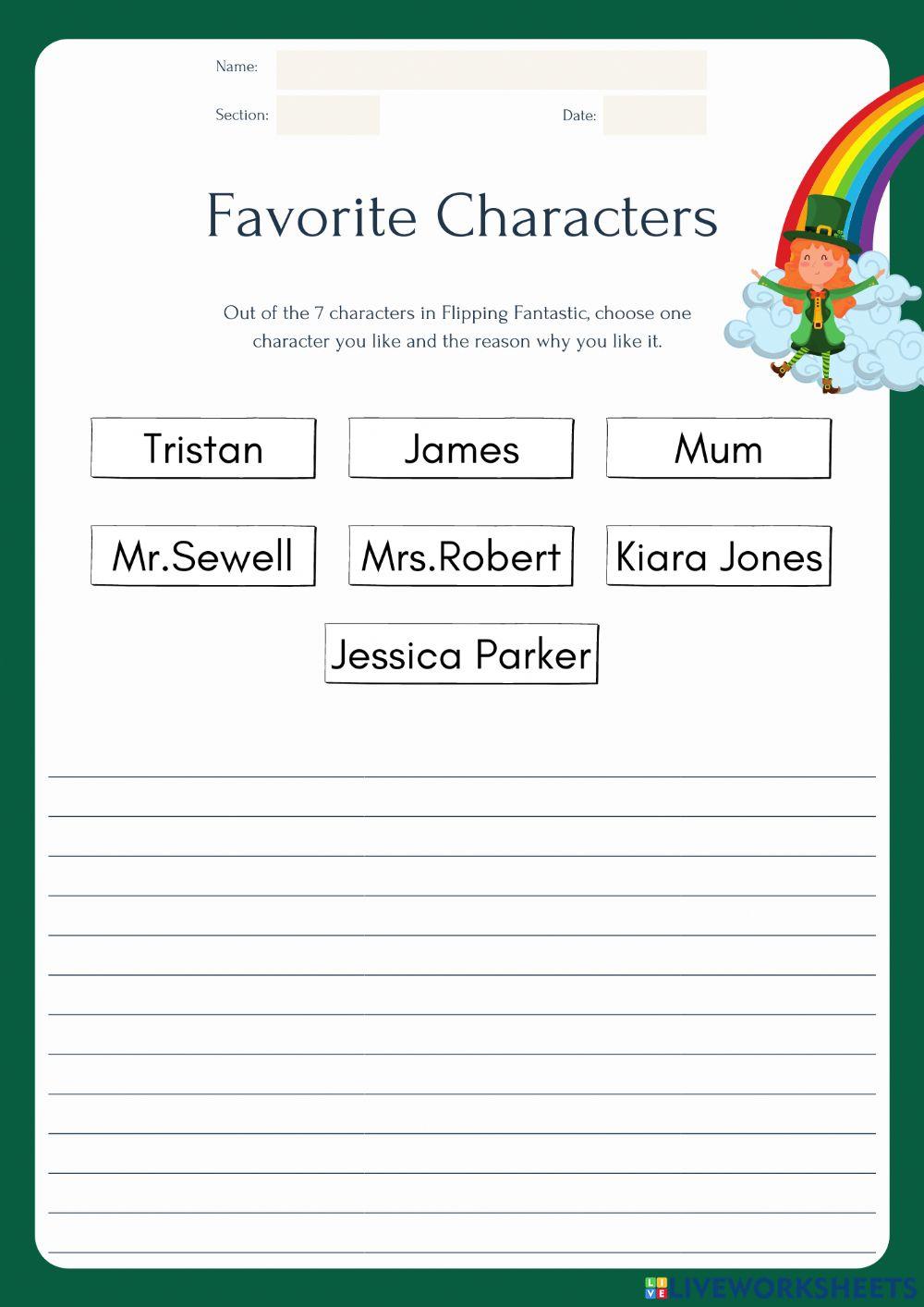 Literature Exercise worksheet | Live Worksheets