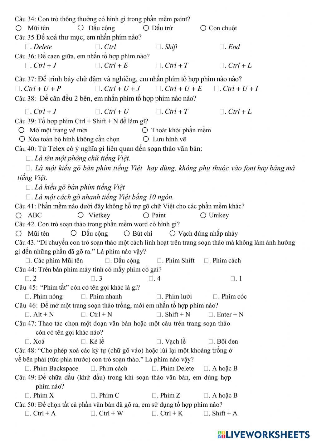 34-50 1944659 | lenhung2610 | Live Worksheets