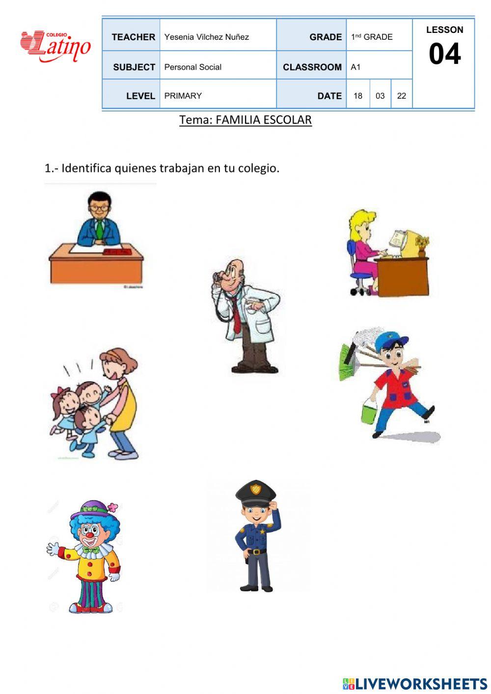 La familia escolar 5315403 | miprincesahanna | Live