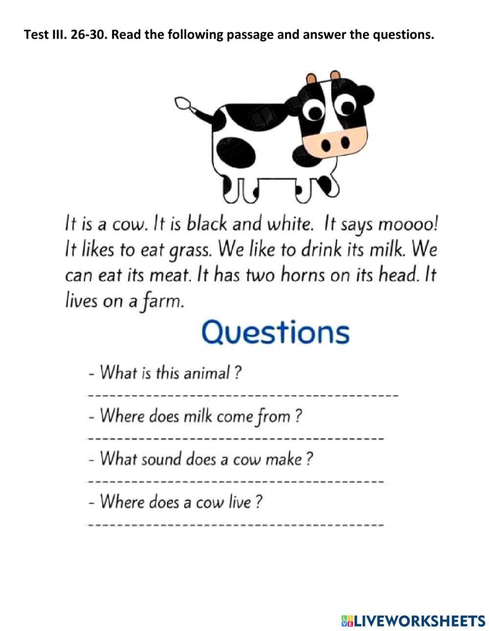 3rd Quarter Examination interactive worksheet | Live Worksheets