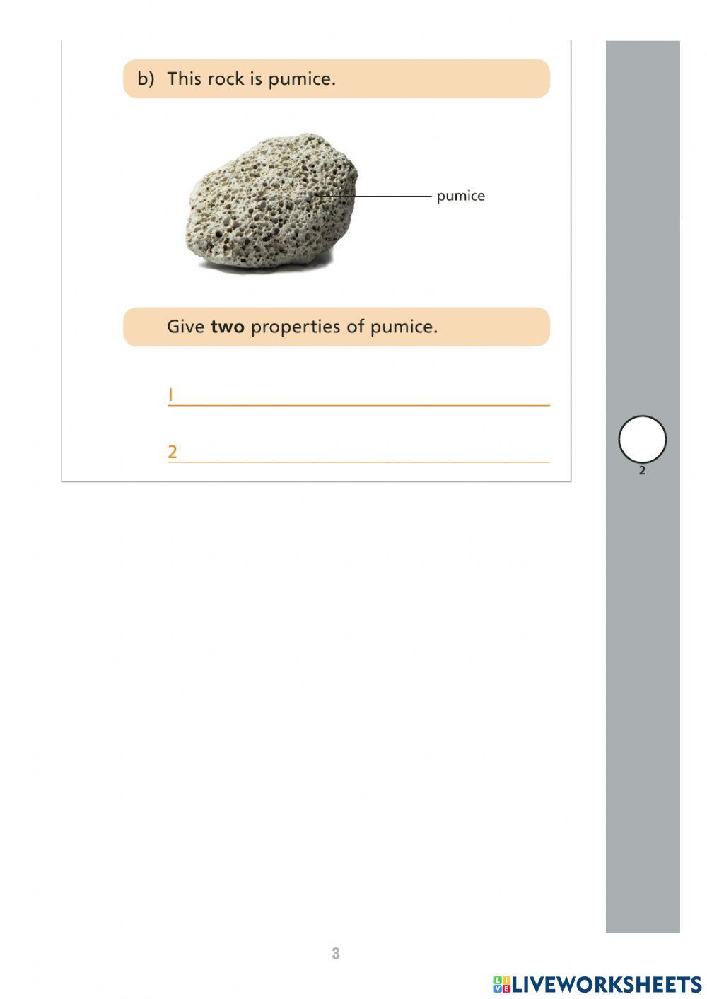 Rocks and soil online exercise for | Live Worksheets
