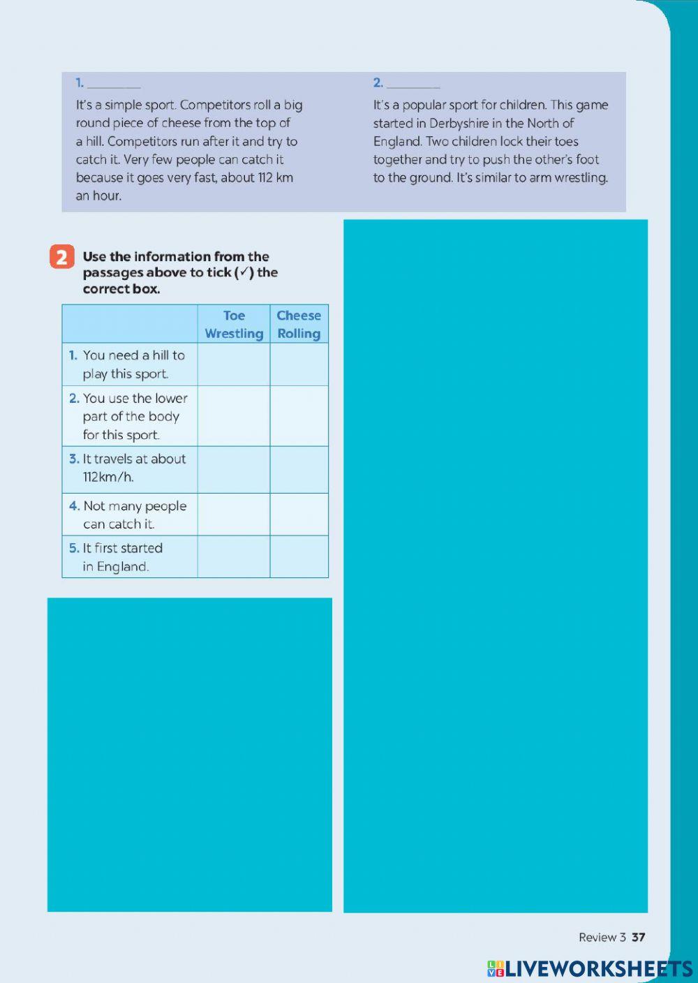 G6 - Review 3 SGK - U(7 8 9) worksheet | Live Worksheets