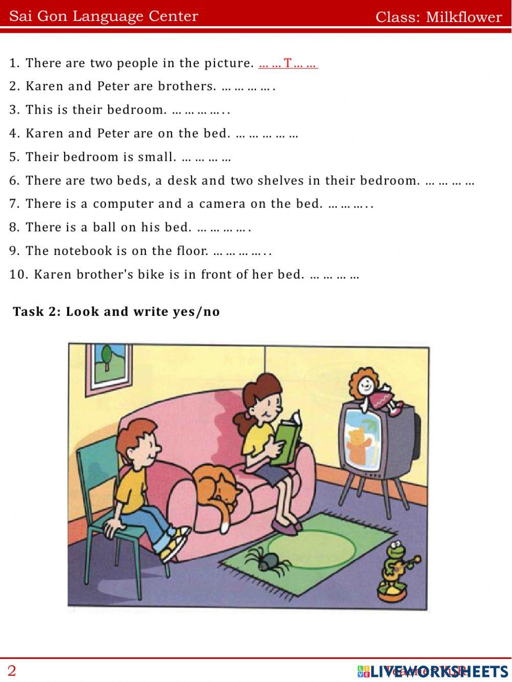 Unit 13: Tidy up | Free Interactive Worksheets | 1946379