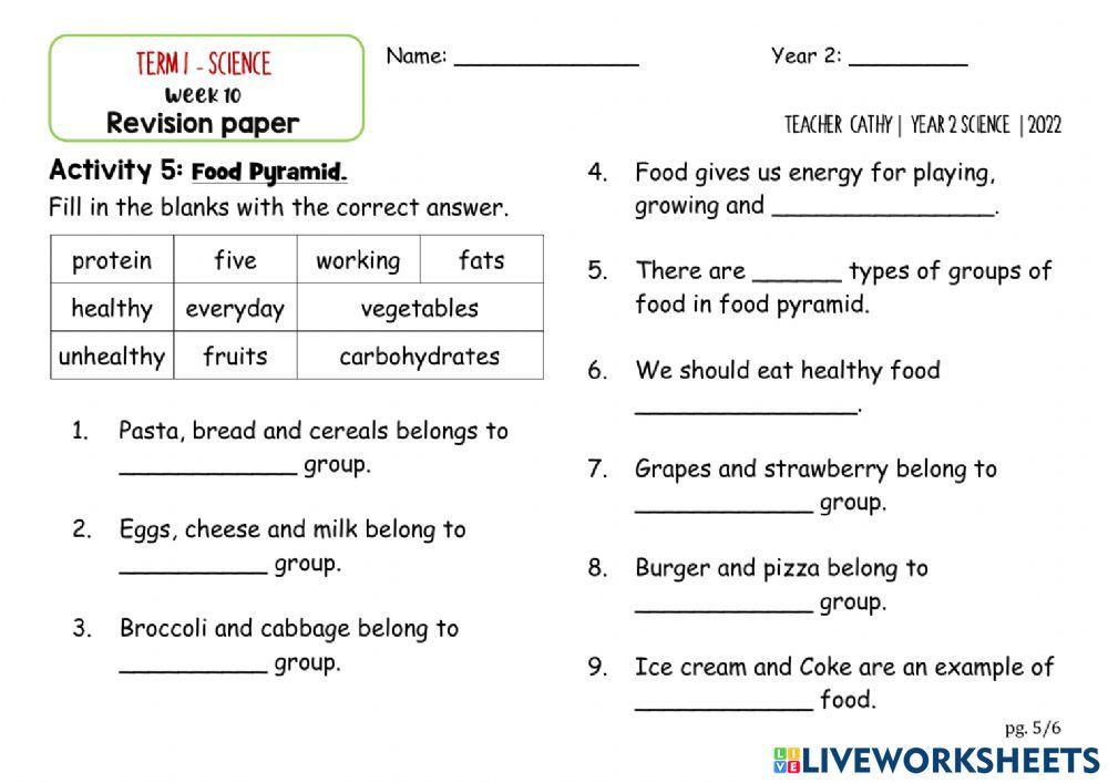 SCIENCE YEAR 2 - WK 10 2793164 | Khadizah Julasri