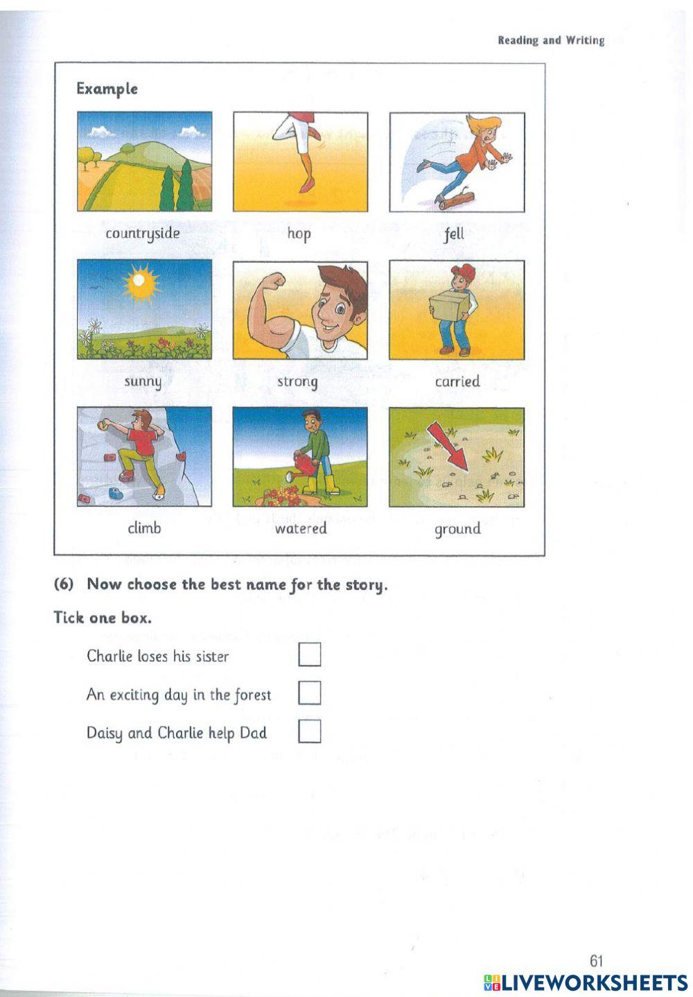 Movers reading and writing 3558943 | tranthao169 | Live