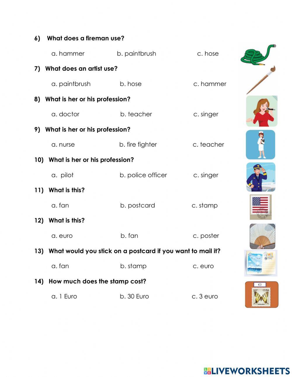 Year 3 Language Semester 2 Final worksheet | Live Worksheets