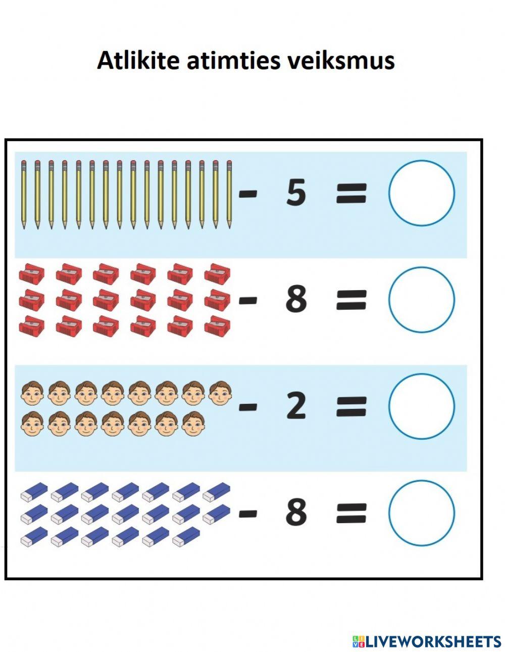 Atimtis exercise | Live Worksheets