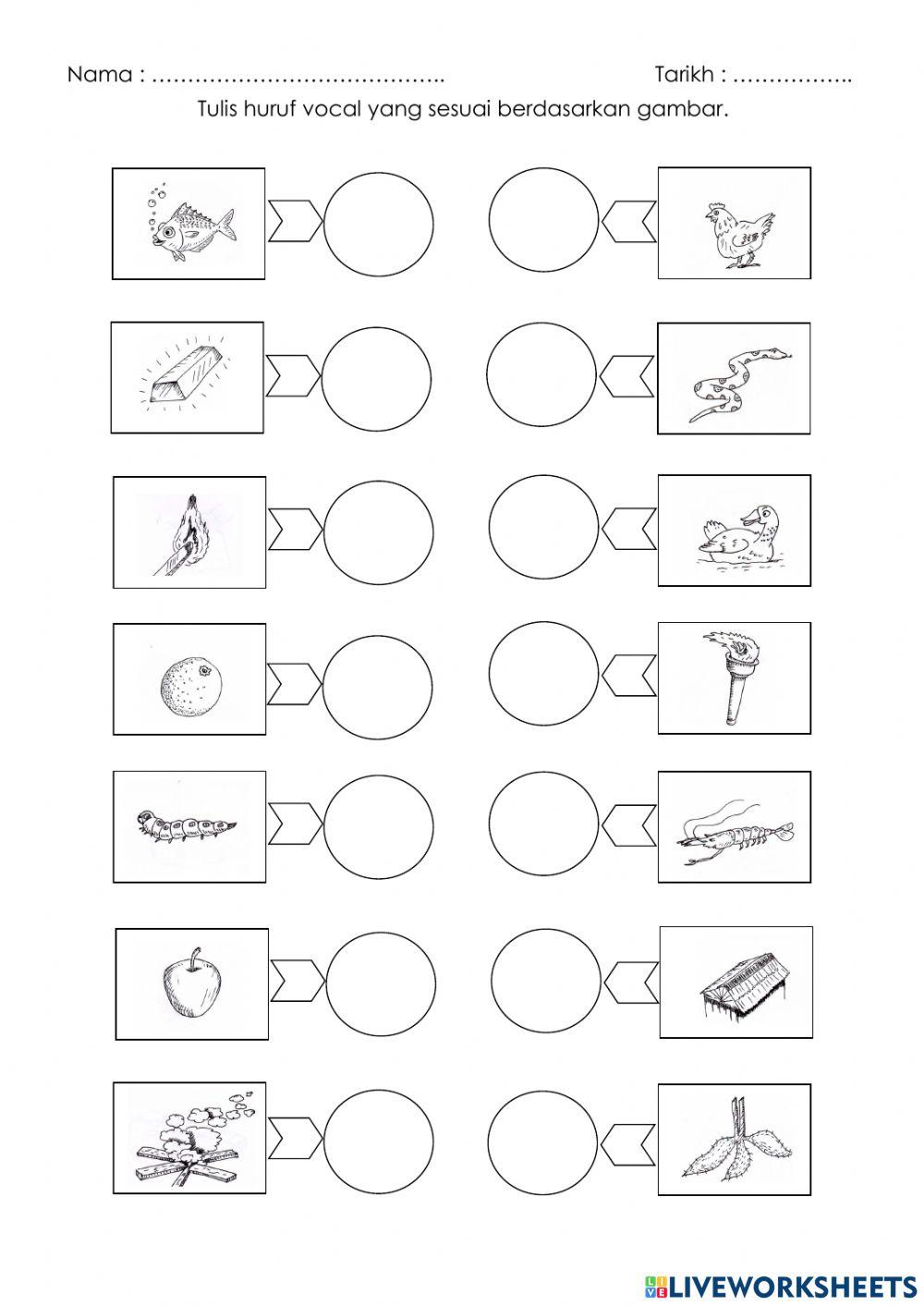 Vokal 2 | swenlee | Live Worksheets