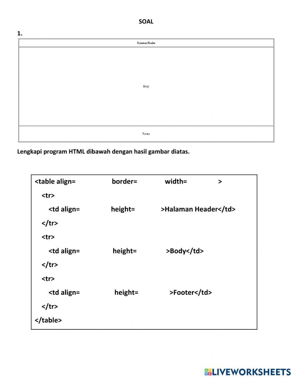 Pts smk worksheet | Live Worksheets