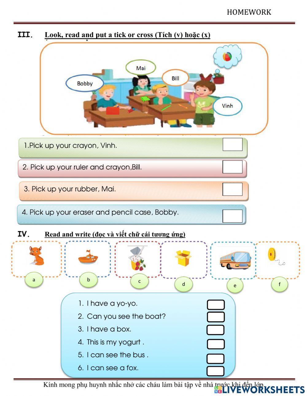 2NK-l3-pick up your book worksheet | Live Worksheets