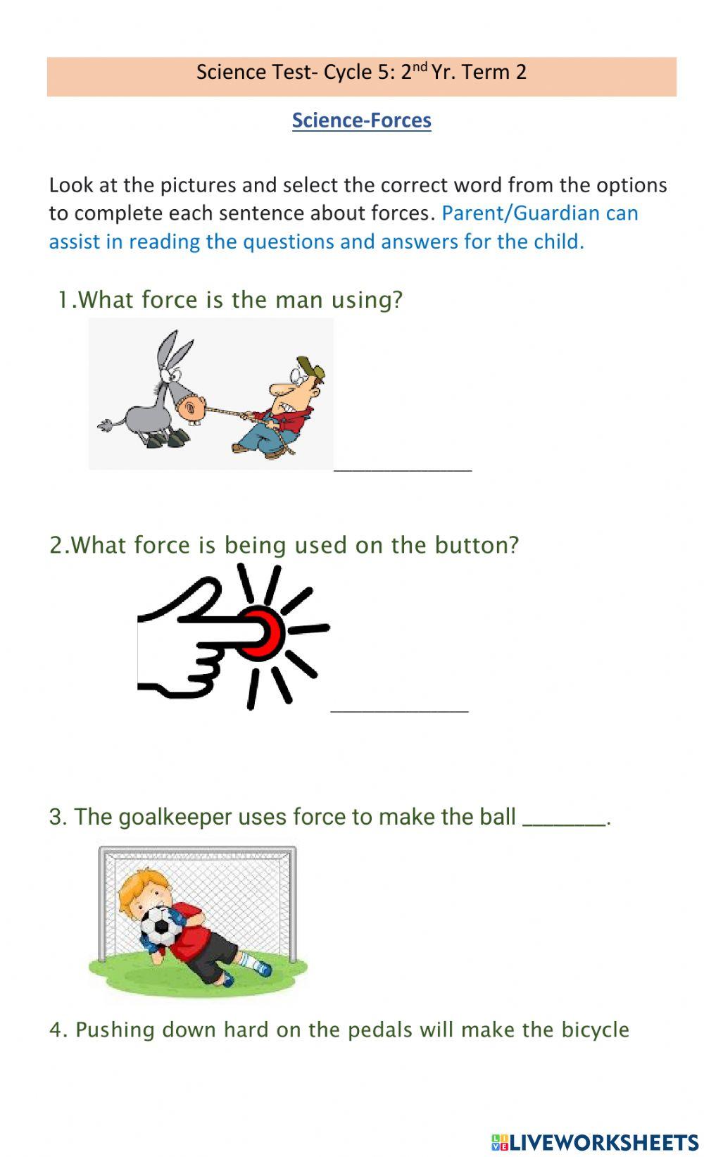 force science year 5