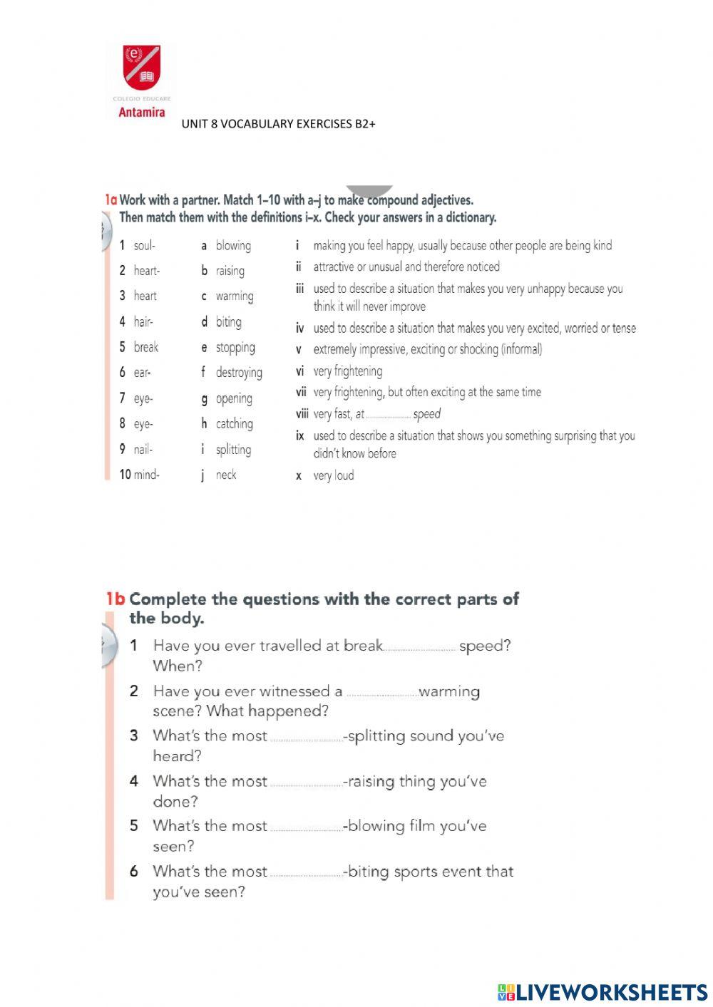 1952973 | Unit 8 vocabulary | Delgadomontero