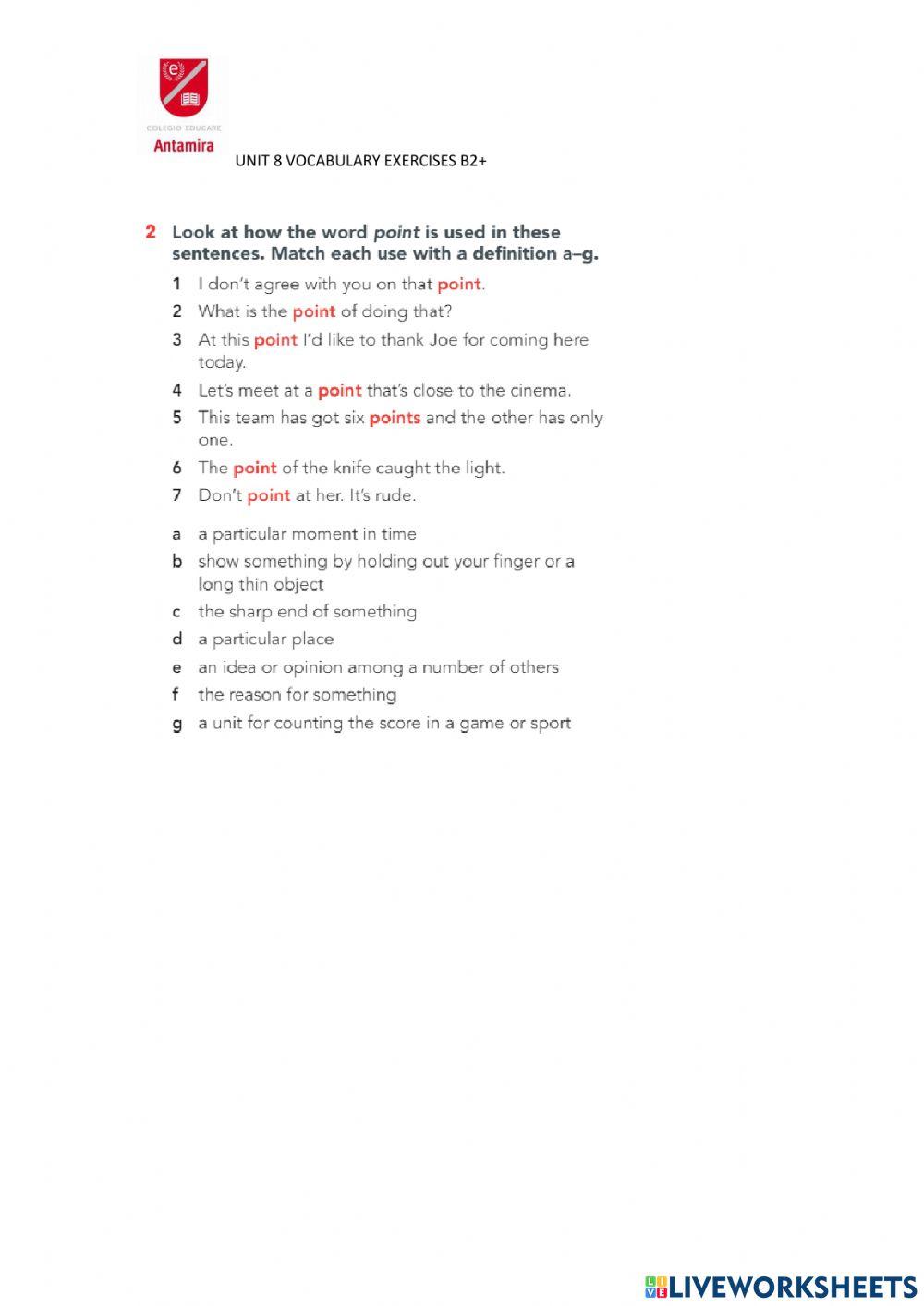 1952973 | Unit 8 vocabulary | Delgadomontero