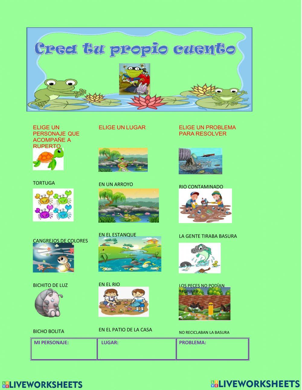 Partes Del Cuento Interactive Worksheet Partes Del Cu Vrogue Co ...