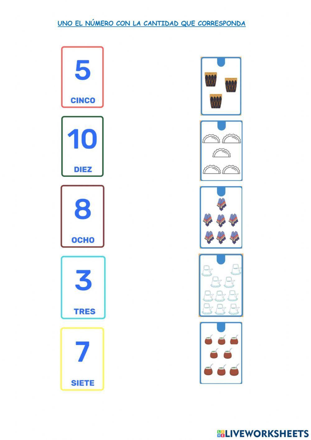 Unir con flechas interactive activity for INICIAL | Live Worksheets