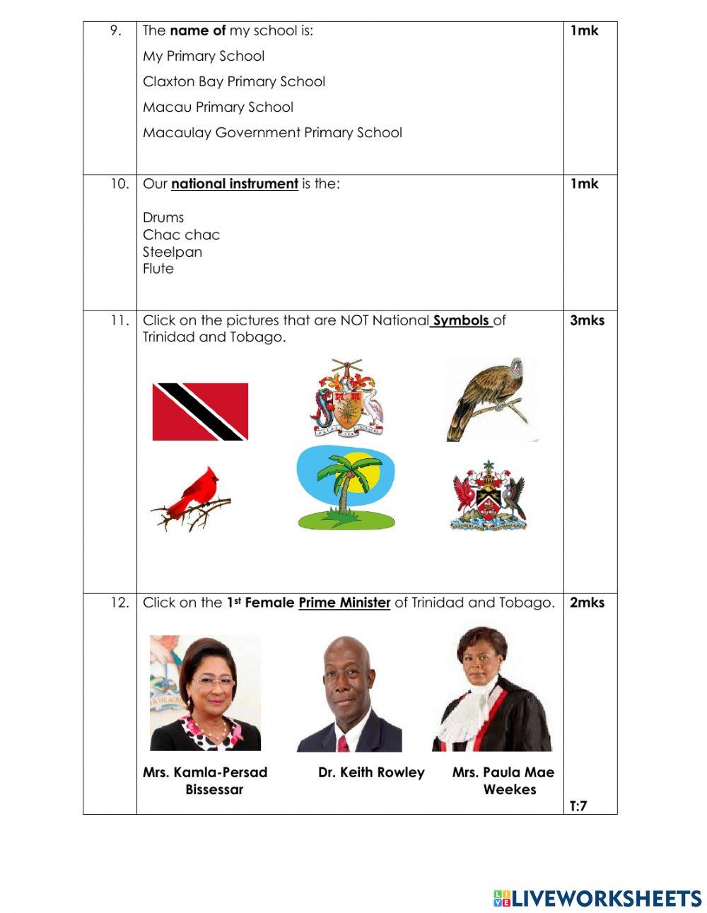 Infant 2 Social-Studies-VCCE Term 2 Exams 2022 online exercise for ...