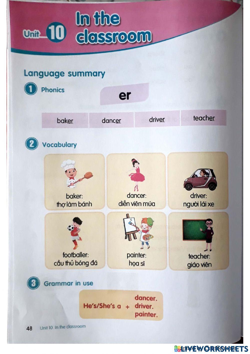 Ee2-u10 worksheet | Live Worksheets