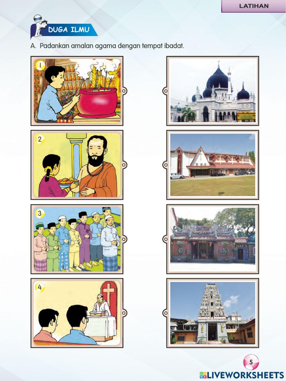 PENDIDIKAN MORAL PPKI T1 online exercise for | Live Worksheets