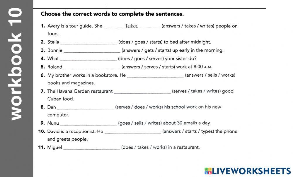 IC102 workbook 10 worksheet | Live Worksheets