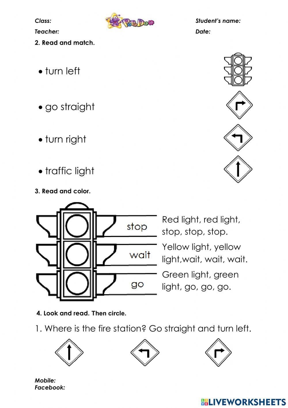 Pse-d3-vehicles-lesson 6 worksheet | Live Worksheets