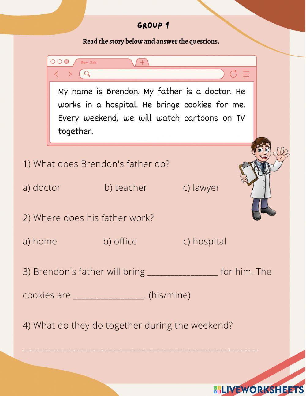 Module 7- Helping Out interactive worksheet | Live Worksheets