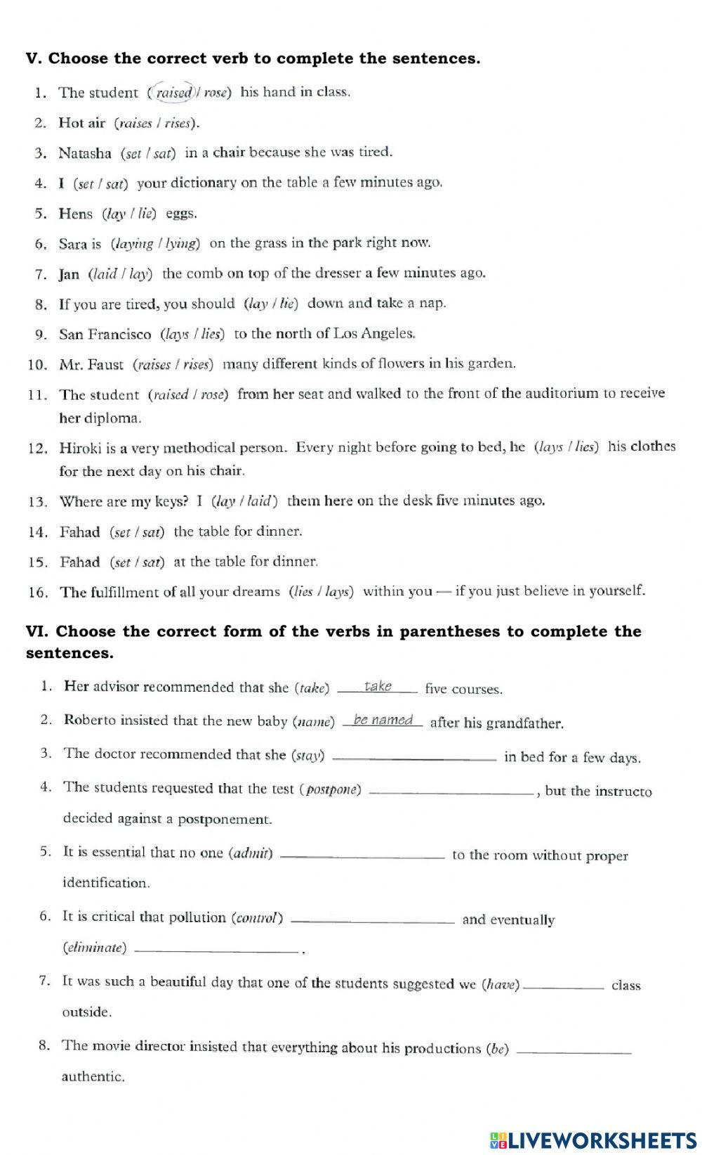 CONVERSATION 2 - APPENDIX QUIZ N°2 online exercise for | Live Worksheets