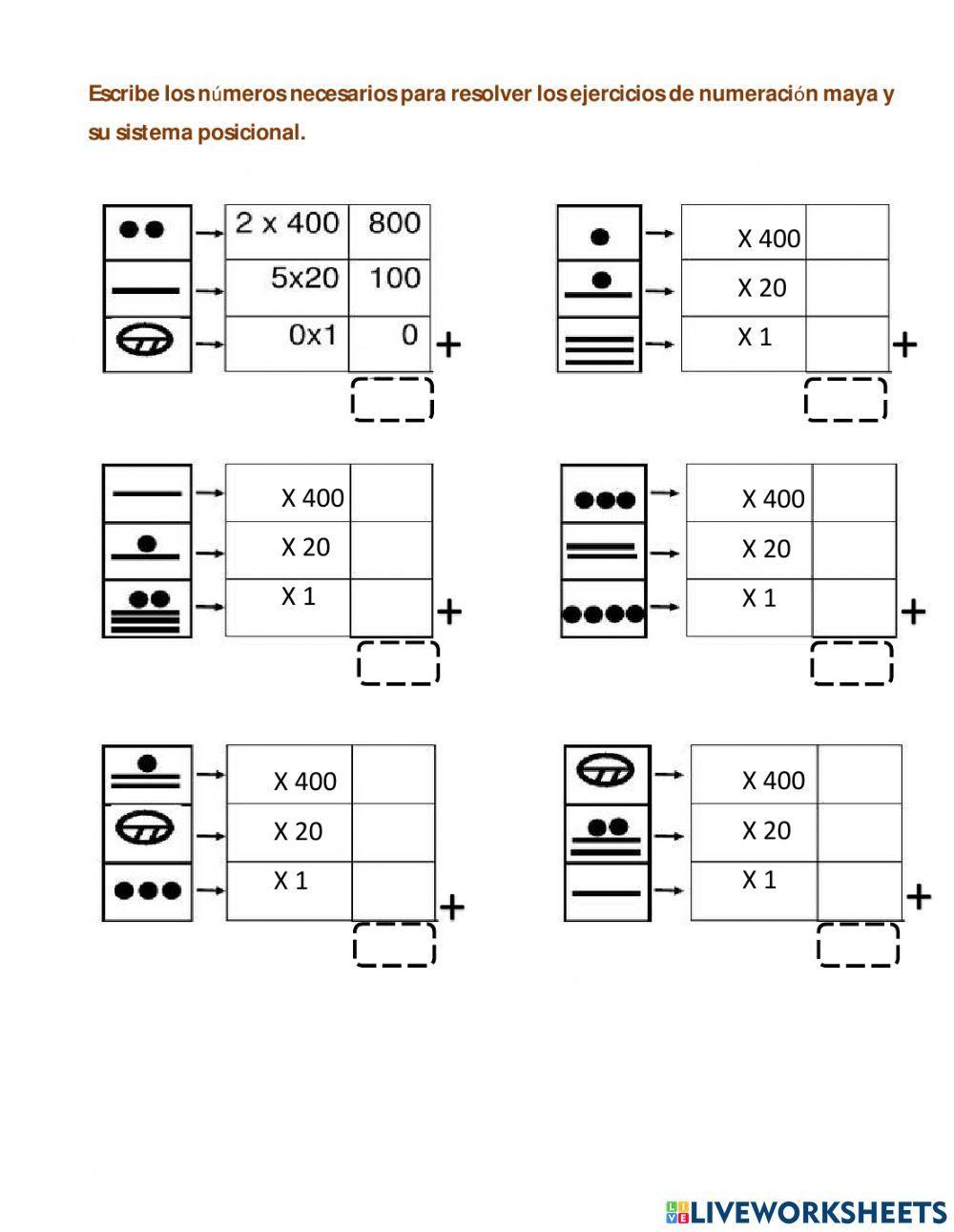 1958454 | Numeración maya | Wendy Hidalgo