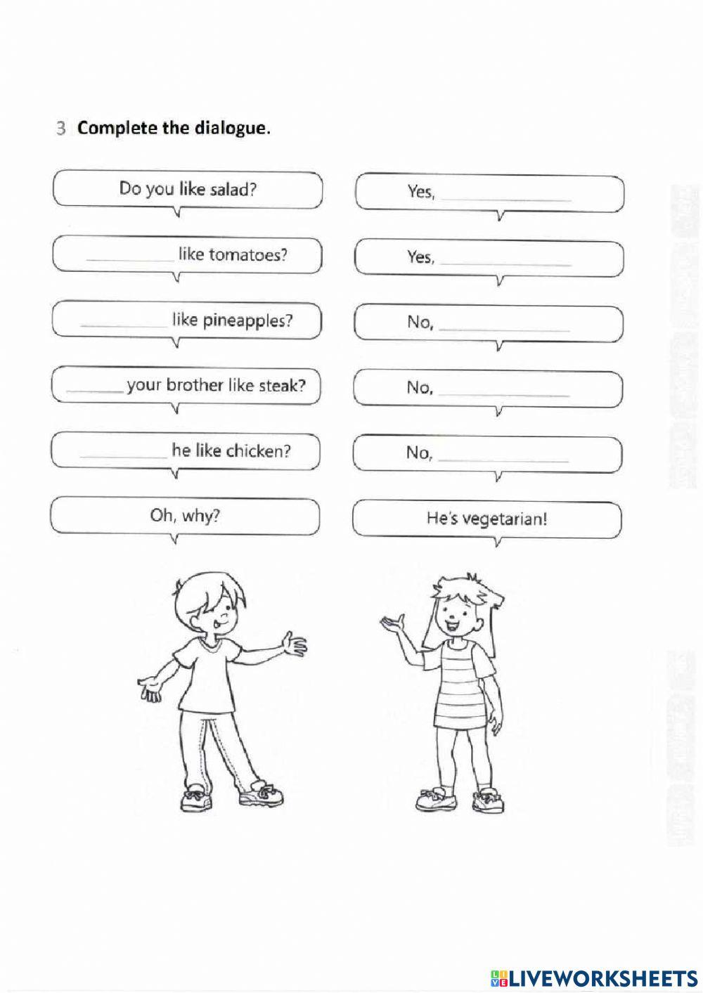 Verifica di inglese activity | Live Worksheets