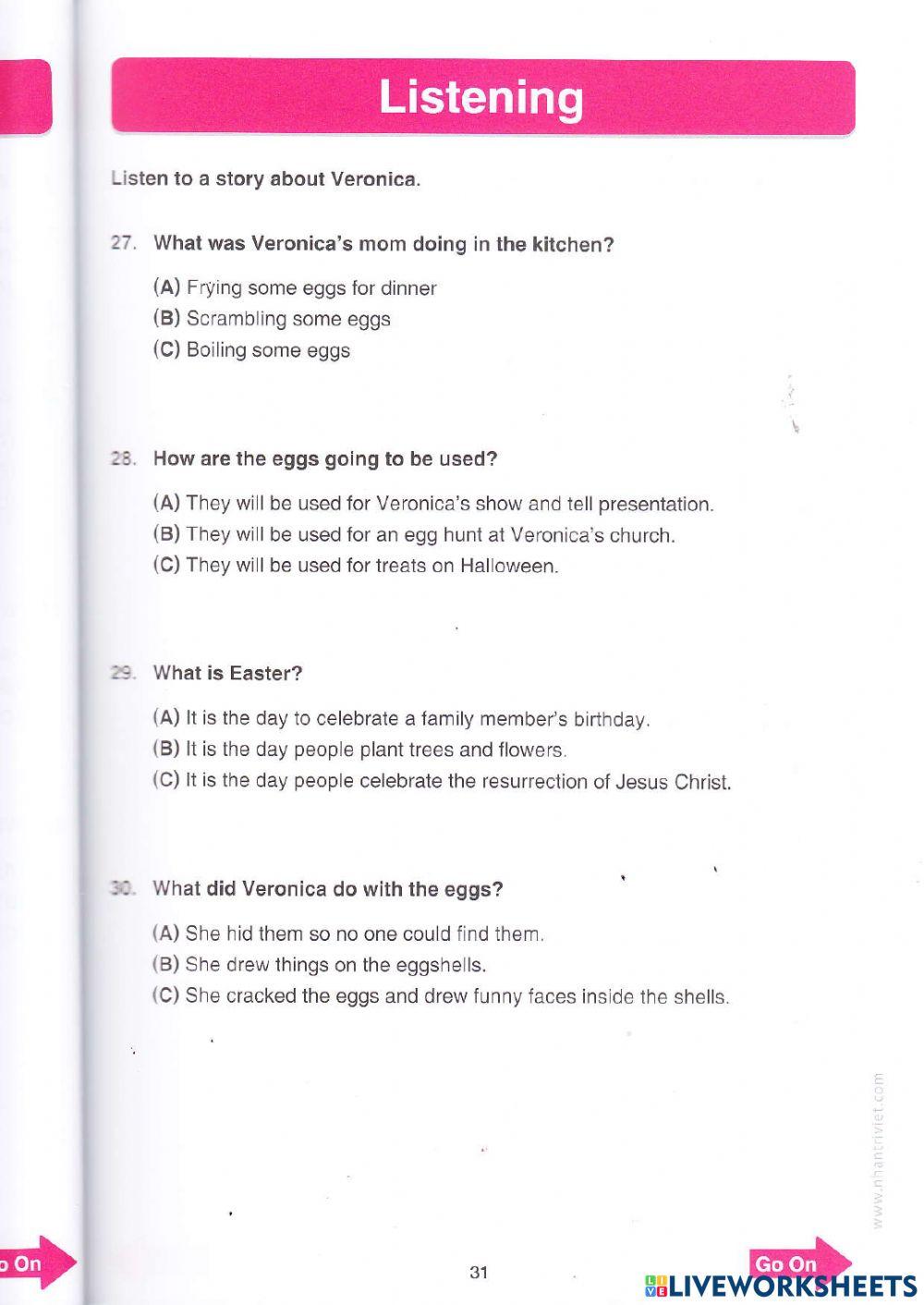 Toefl Listening Test 1 P2 Online Exercise For Live Worksheets toefl-listening-test-1-p2-online-exercise-for-live-worksheets