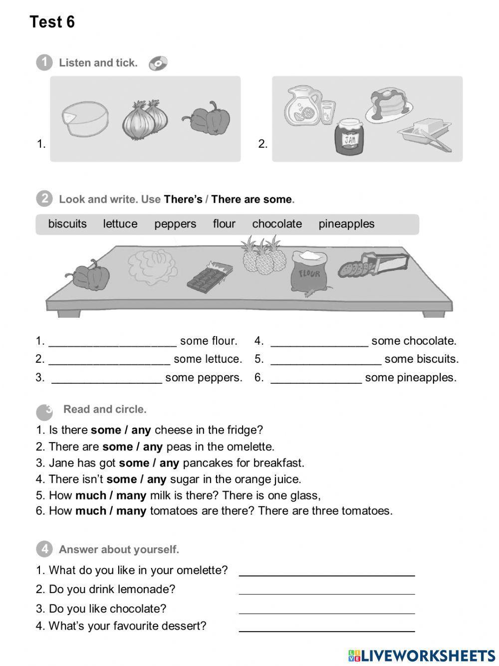 Food, please activity for 3 | Live Worksheets